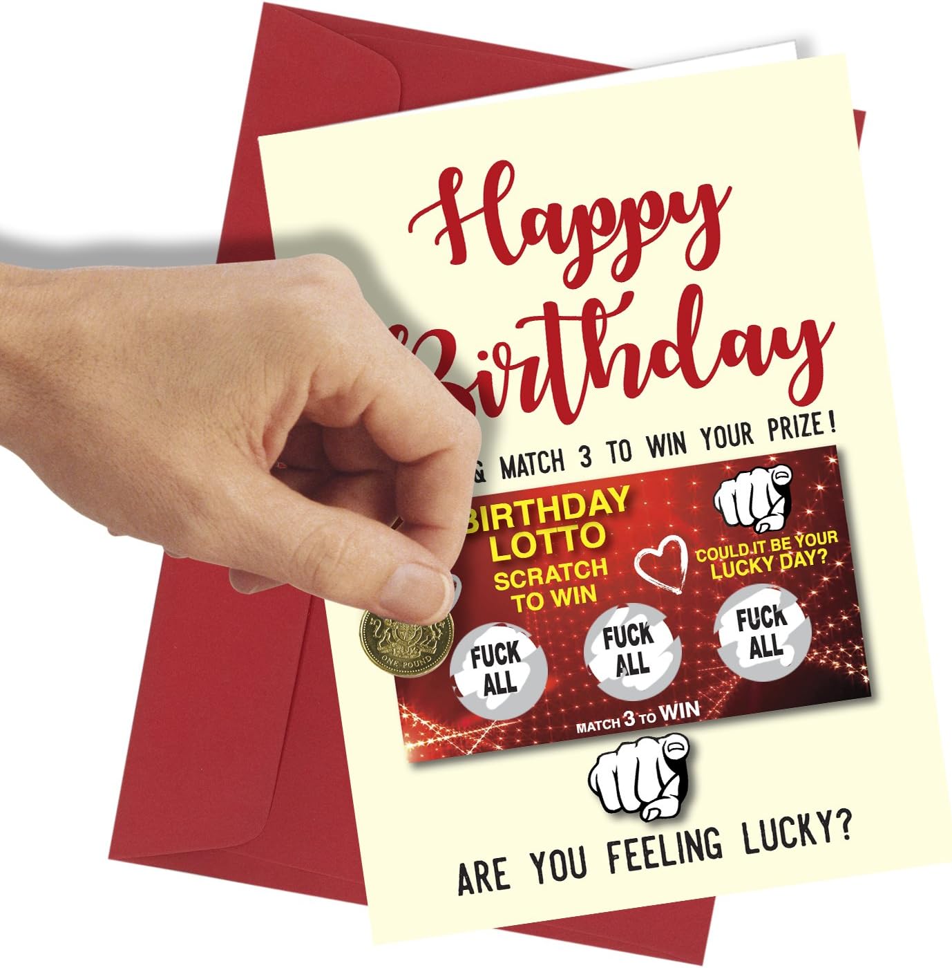 #271 Scratch Card Greetings Birthday Card Comedy/Funny/Humour/Rude Joke ...