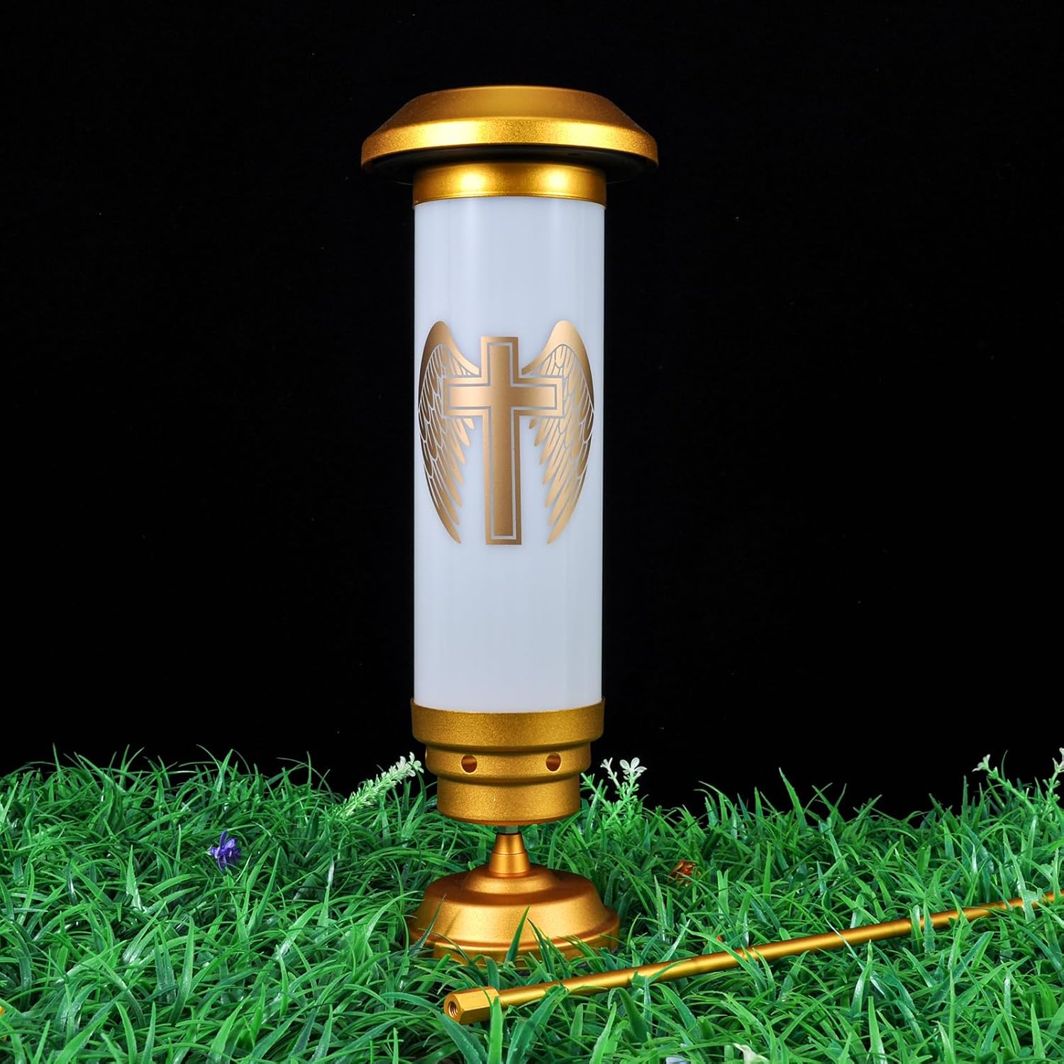 OURMEMO Solar Angels for Cemetery - Outdoor Garden Angel Solar Lights ...