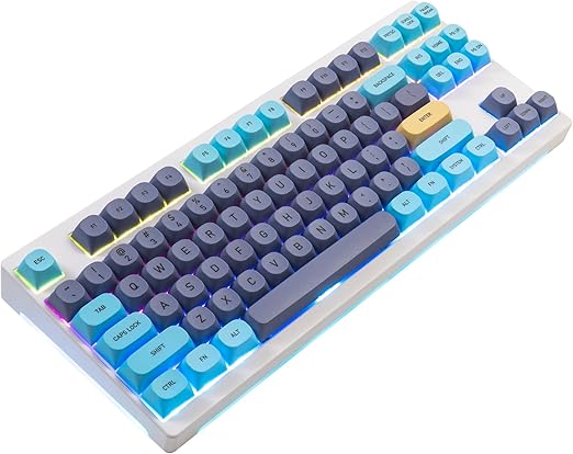 Amazon.com: Idobao Blue Cat Ma Keycaps Kits for Mechanical Keyboard ...