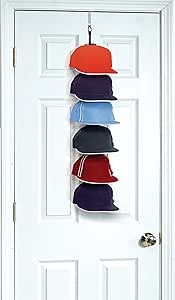 Perfect Curve Cap Rack System - Hat Rack Holds up to 18 Baseball Caps ...