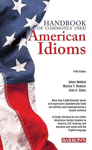 Amazon.com: Handbook of Commonly Used American Idioms (Barron's ESL ...