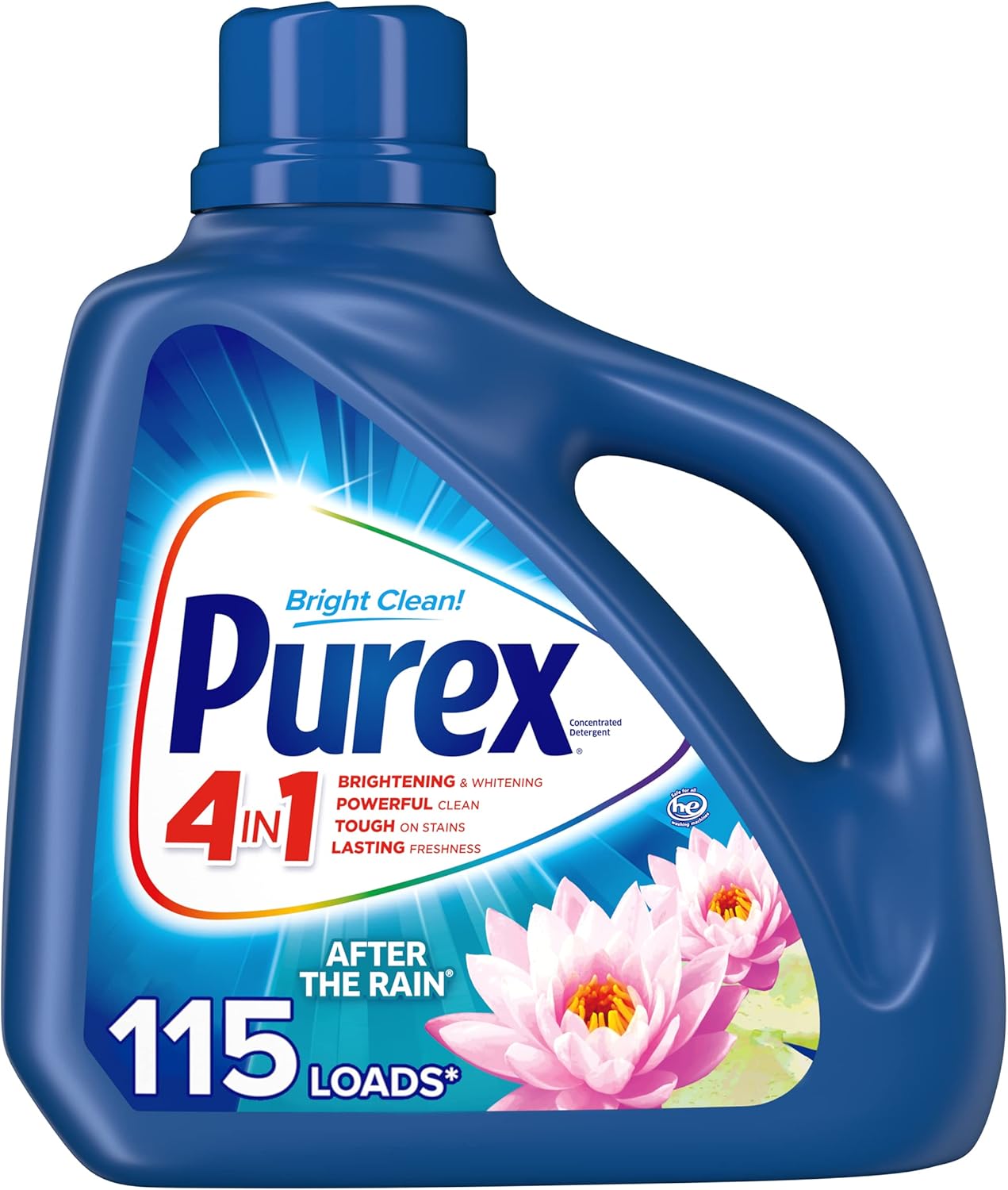 Purex Ultra Concentrated Liquid Detergent, After The Rain, 150 Fluid ...