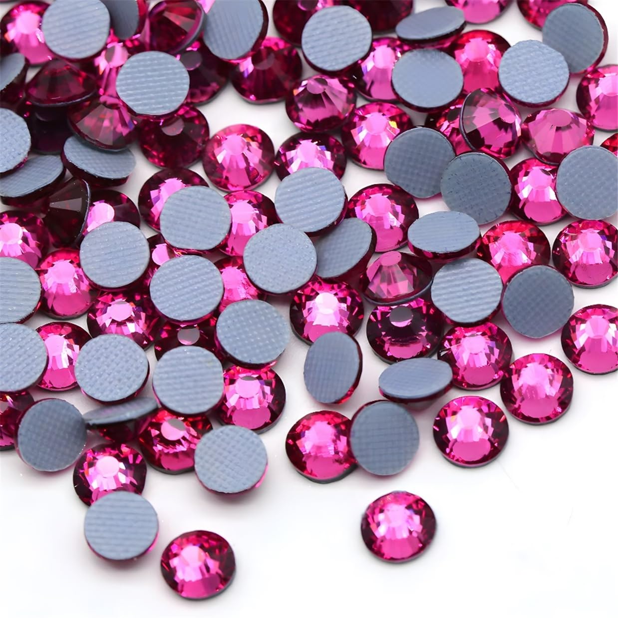 Amazon.com: Hotfix Rhinestones Flatback Glass Rhinestone 3000PCS SS10 2 ...