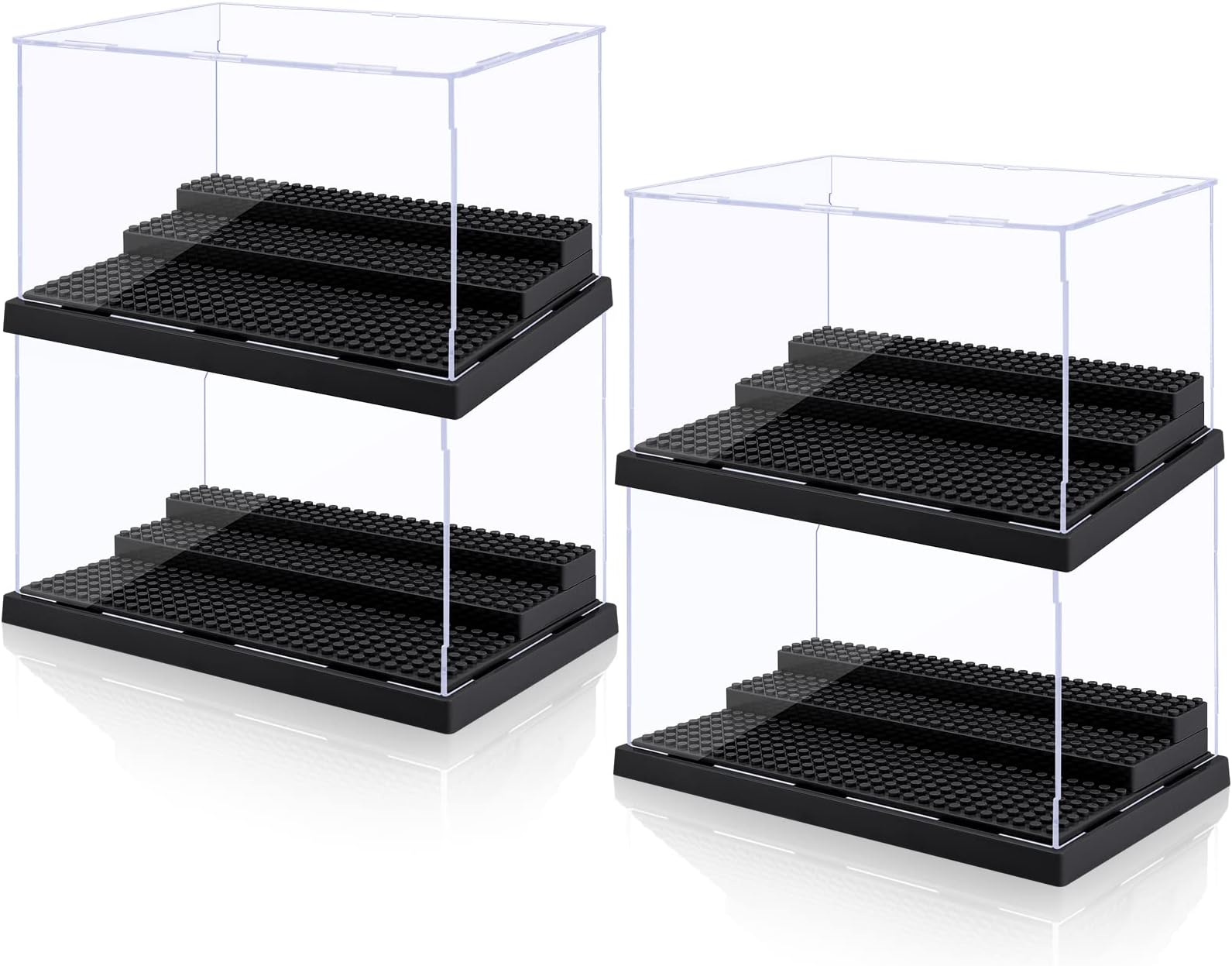 Amazon.com: Minifigures Acrylic Display Case Action Figure Building ...