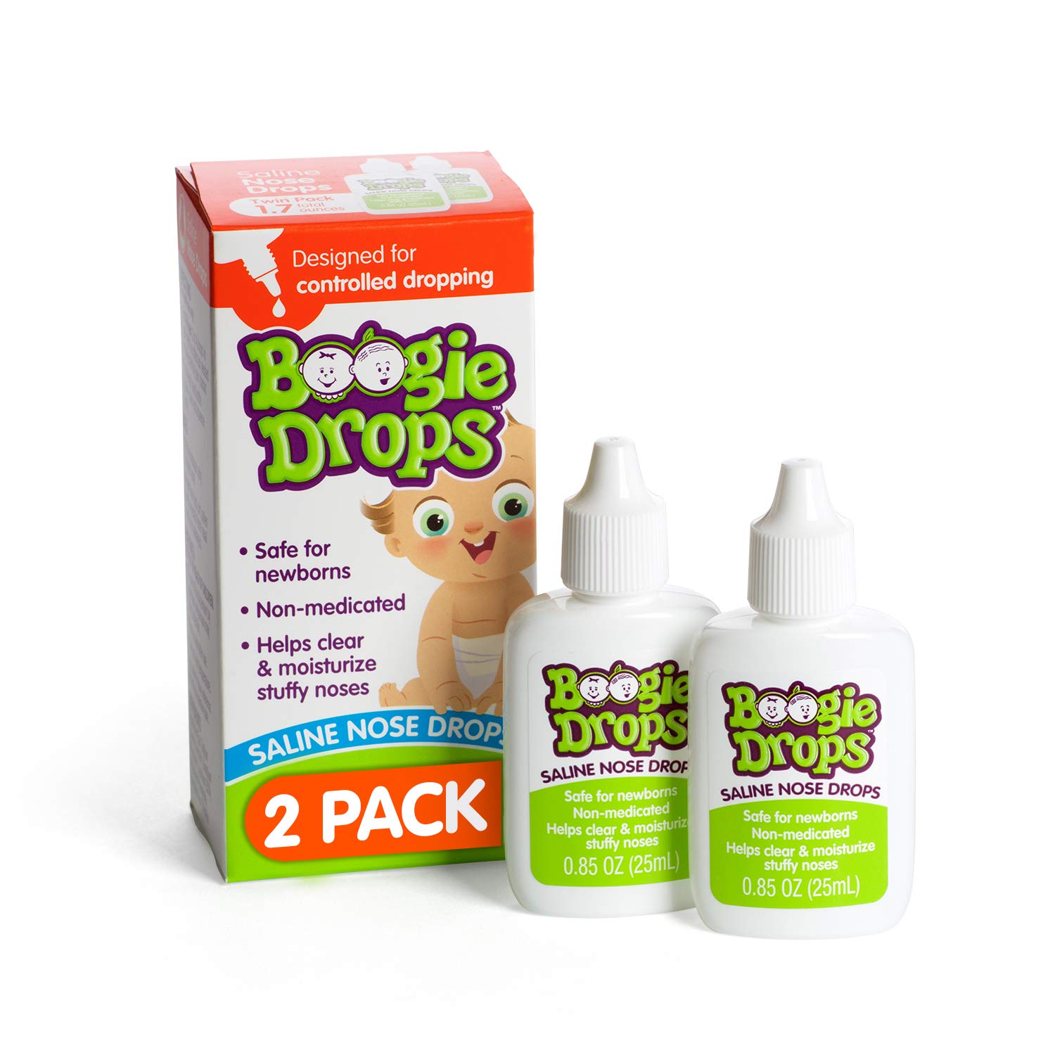 Snapklik.com : Boogie Baby Nasal Saline Drops Drops