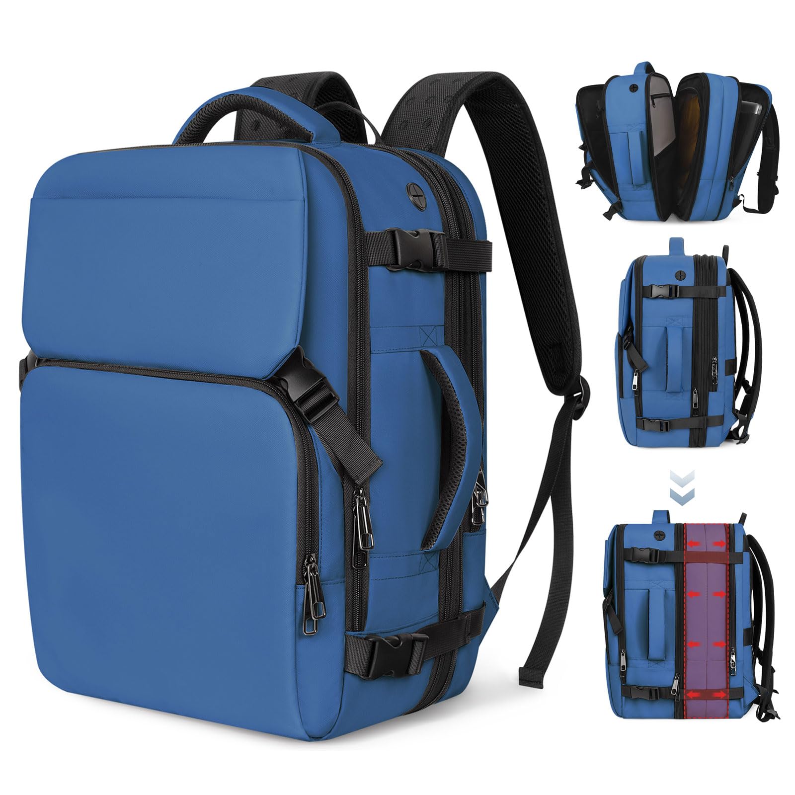 Amazon.com | Snoffic Travel Backpack Carry On Flight Approved ...