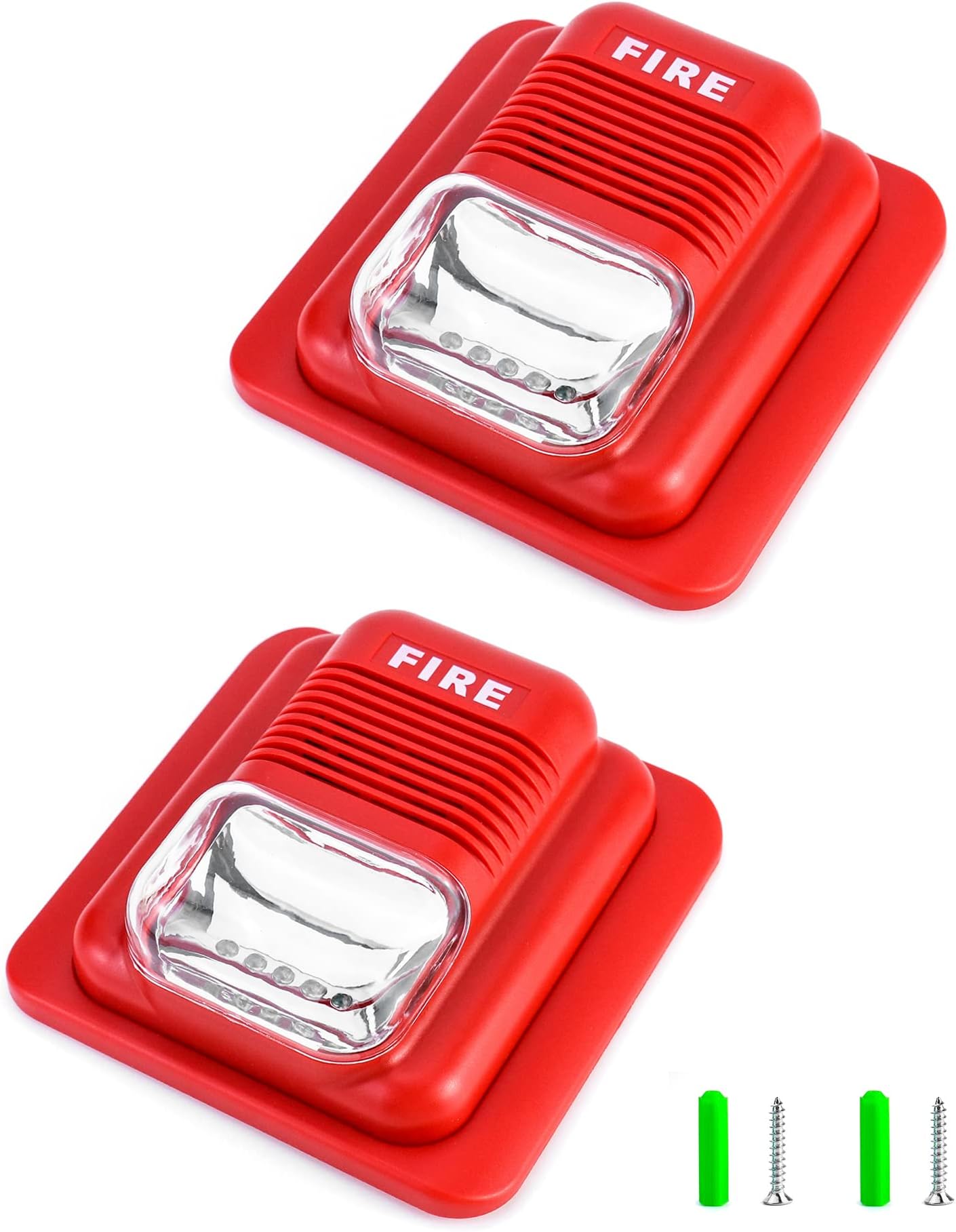 Amazon.com: Fire Alarm Siren Security Horn Buzzer DC9V-24V Sound and ...