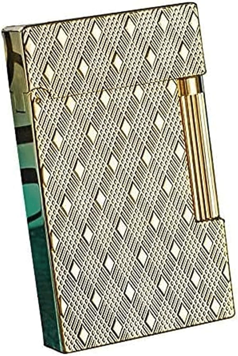 Amazon.com: HDNCJFLEQ Traditional Flame Cigar Lighter,Metal Drawing ...