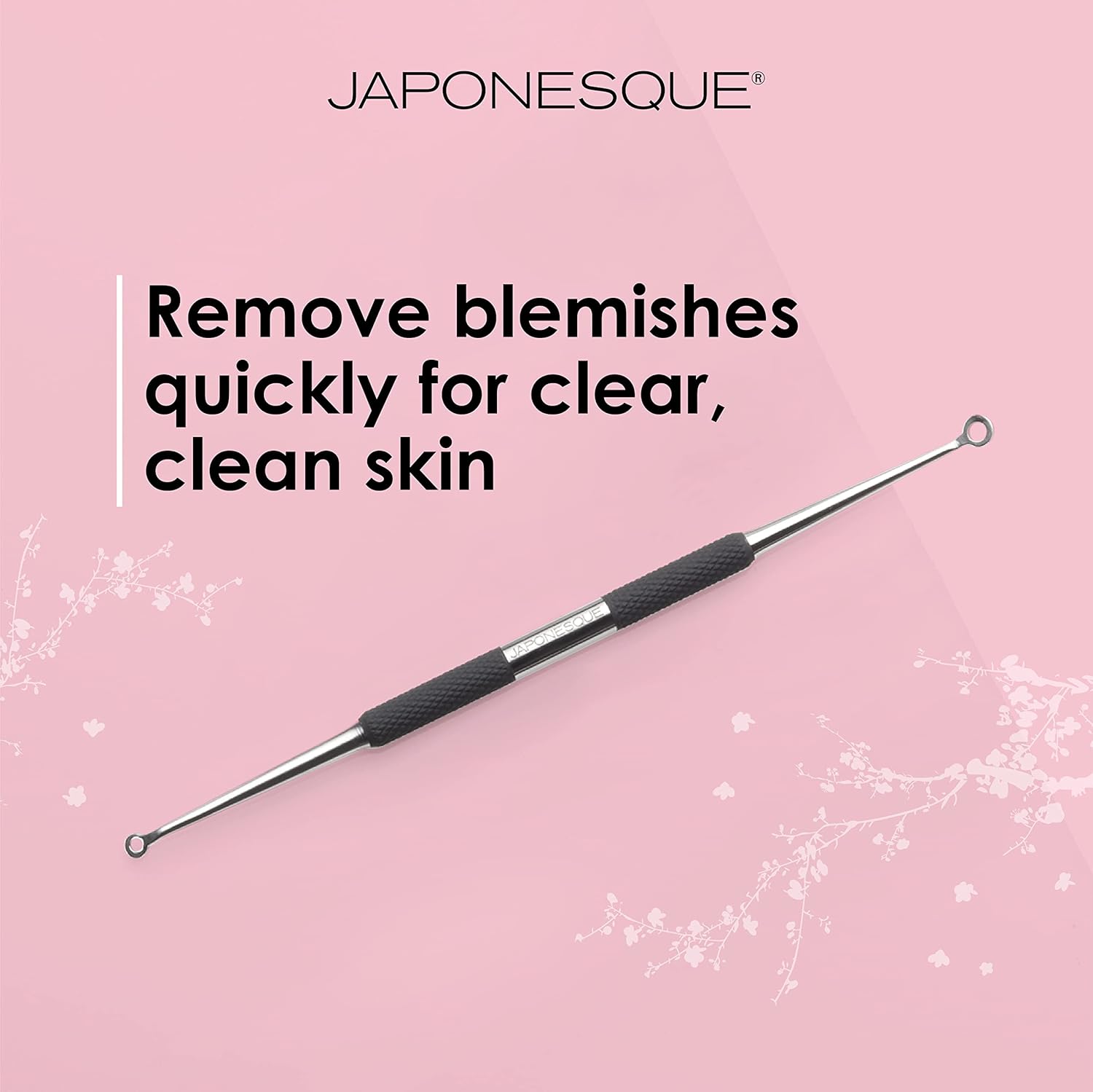 Blackhead, Pimple & Blemish Extractor with Dual-Ended Loop Extractor ...
