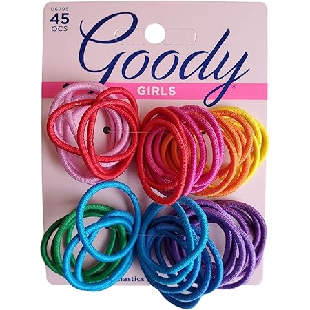 Goody Girls Ouchless Elastics, 2 mm, 72 Count + Free Shipping