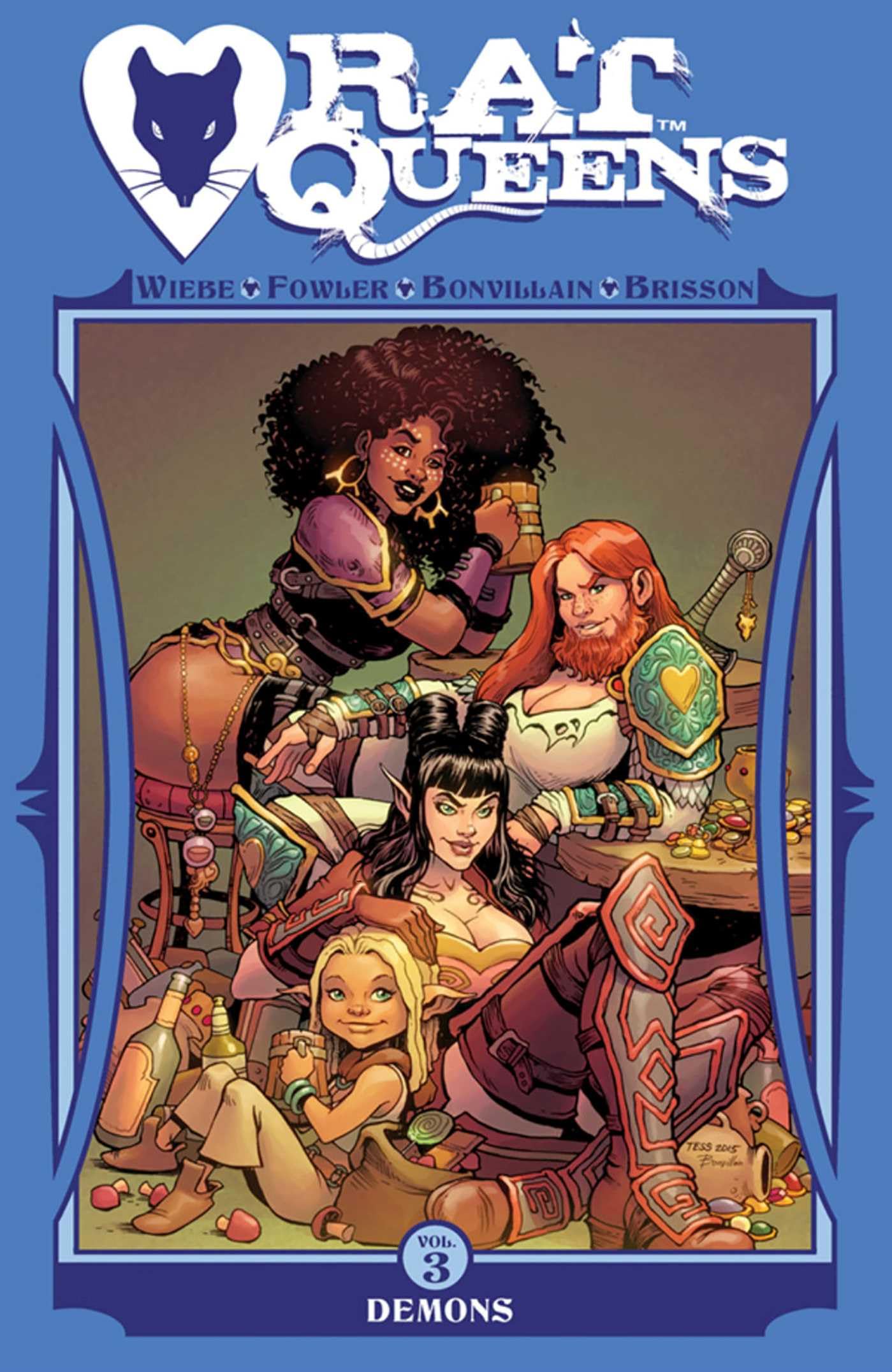Rat Queens Volume 3: Demons (RAT QUEENS TP): Amazon.co.uk: Wiebe ...