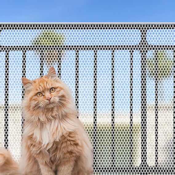 Amazon.com: Cat Netting Balcony cat net Balcony Cat Anti-Fall Netting ...