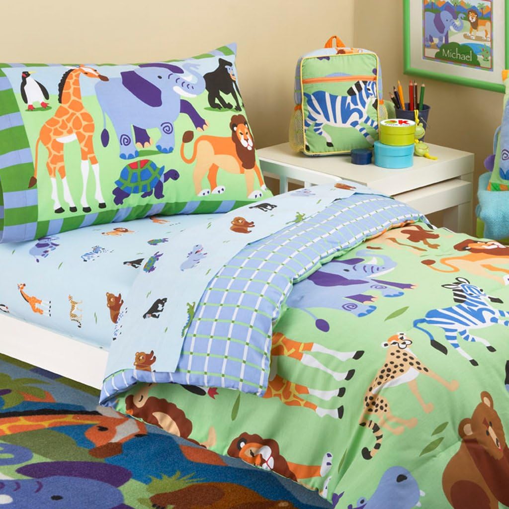 Amazon.com: Olive Kids Wild Animals Comforter Set, Toddler : Baby