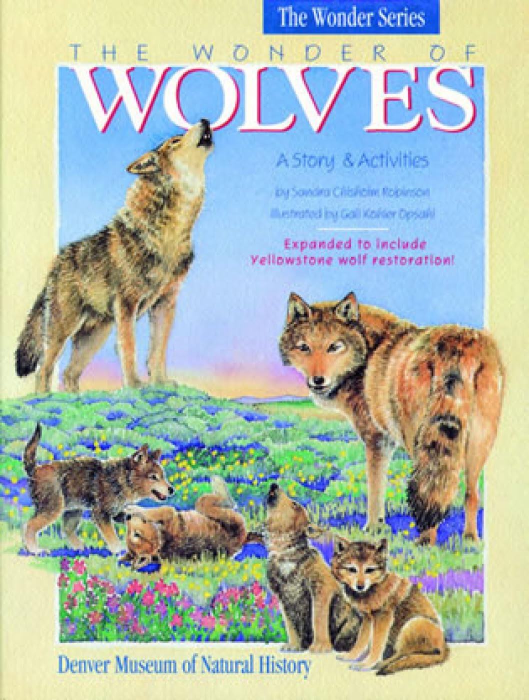 The Wonder of Wolves: A Story & Activities: Robinson, Sandra Chrisholm ...