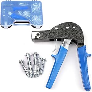 72Pcs Hollow Wall Anchor Metal Setting Tool Set with M3, M4, M5, M6 ...