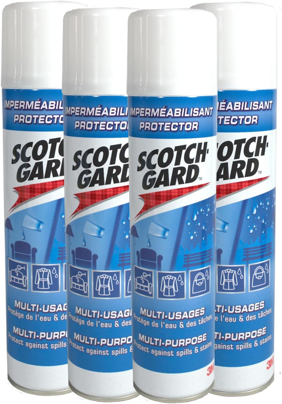Scotchgard 2 X Multi-Purpose Protector 400 ml (Pack of 2, Total of 4 ...
