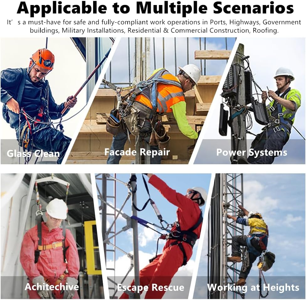 Fall Protection Full-Body Safety Harness, Roofing Philippines | Ubuy