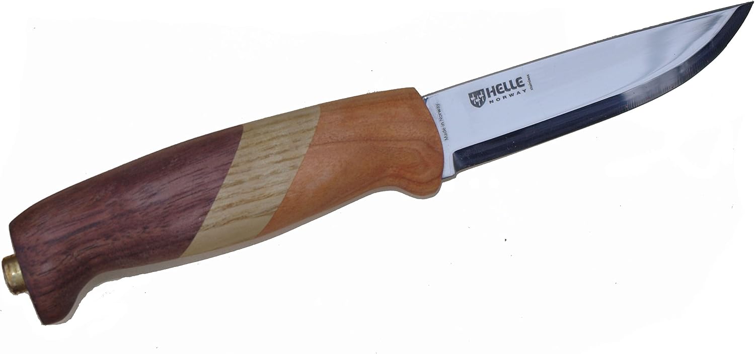 Amazon.com: HELLE Custom Odel Knife with American Handle : Sports ...