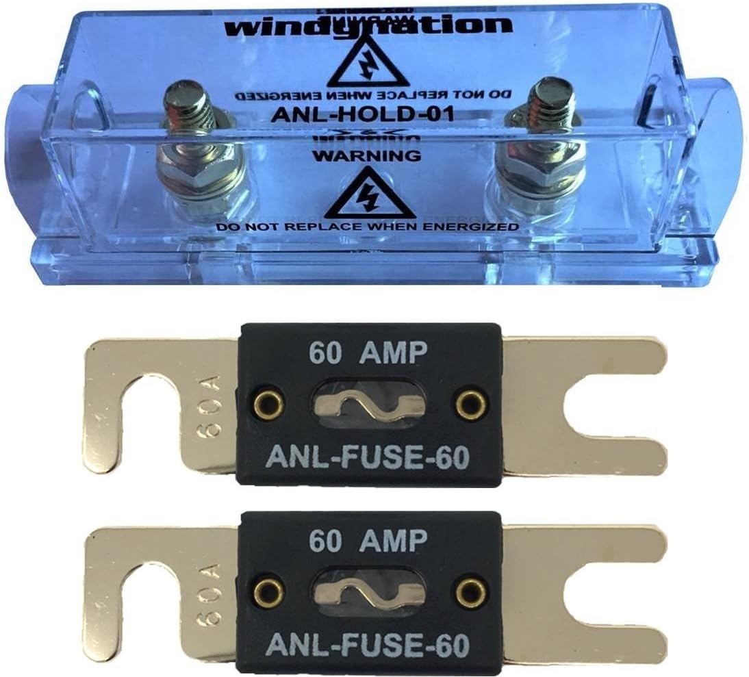 Amazon.com: Bussmann AMG-250 AMG High-Current Stud Mount Fuse - 250 Amp ...