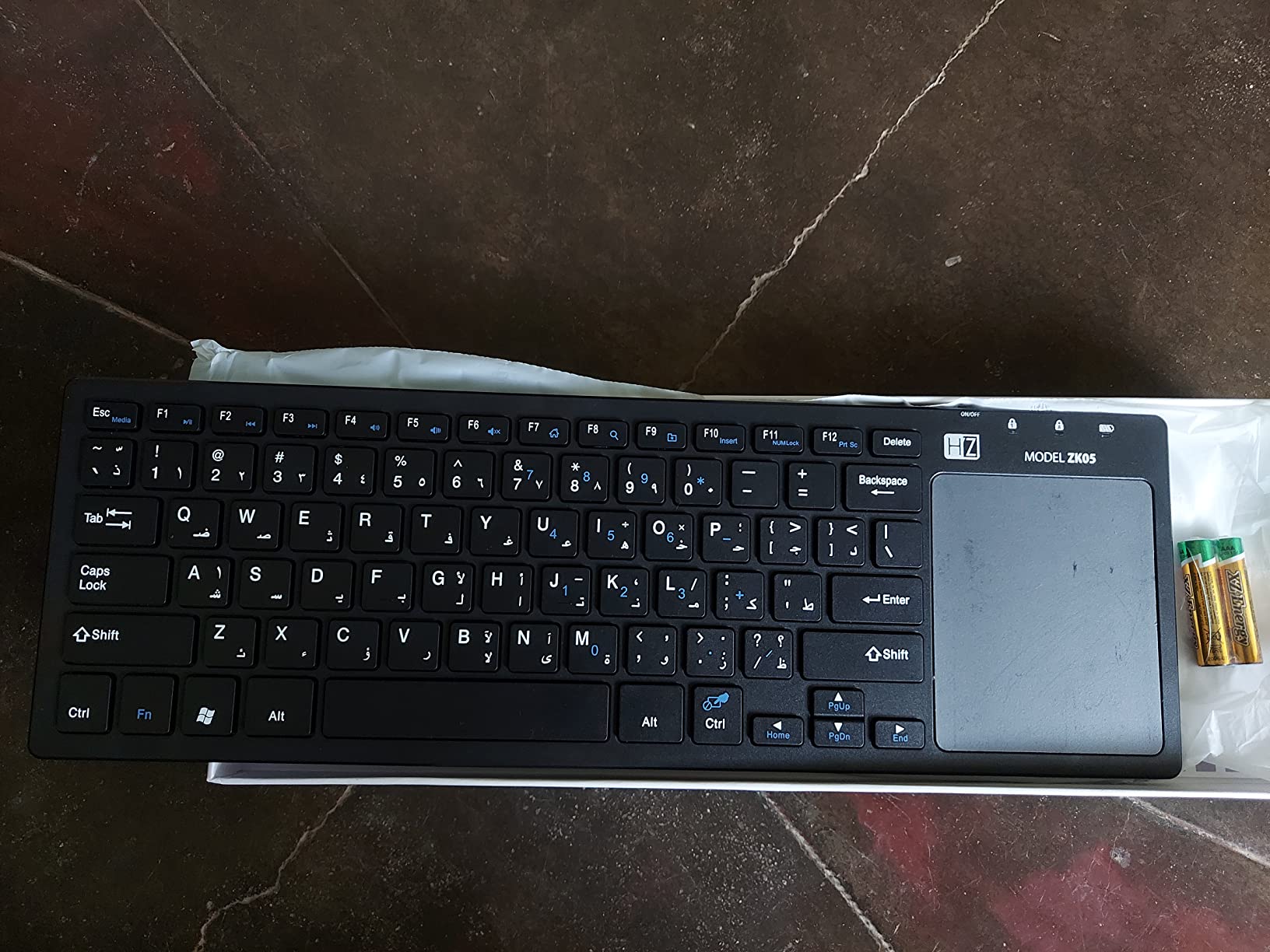 Amazon.in: Buy Heatz ZK05 Wireless Keyboard with Touchpad for Home ...