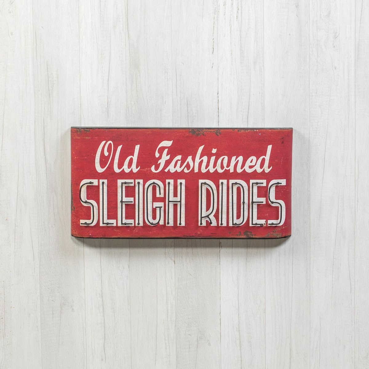 Amazon.com: Ragon House Sleigh Rides Sign : Home & Kitchen