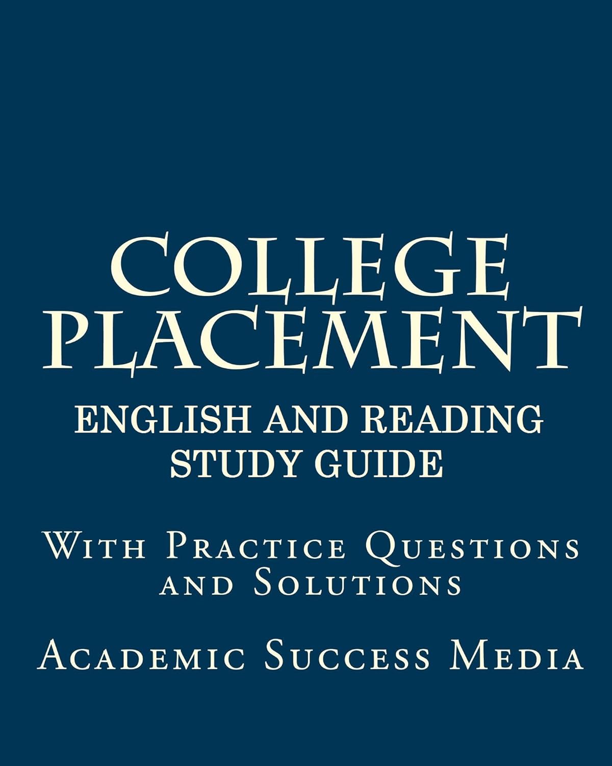 Amazon.com: College Placement Test English and Reading Study Guide ...