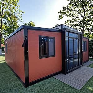 Amazon.com: 20FT Expandable Prefab Tiny Home – 2 Bedroom Portable ...