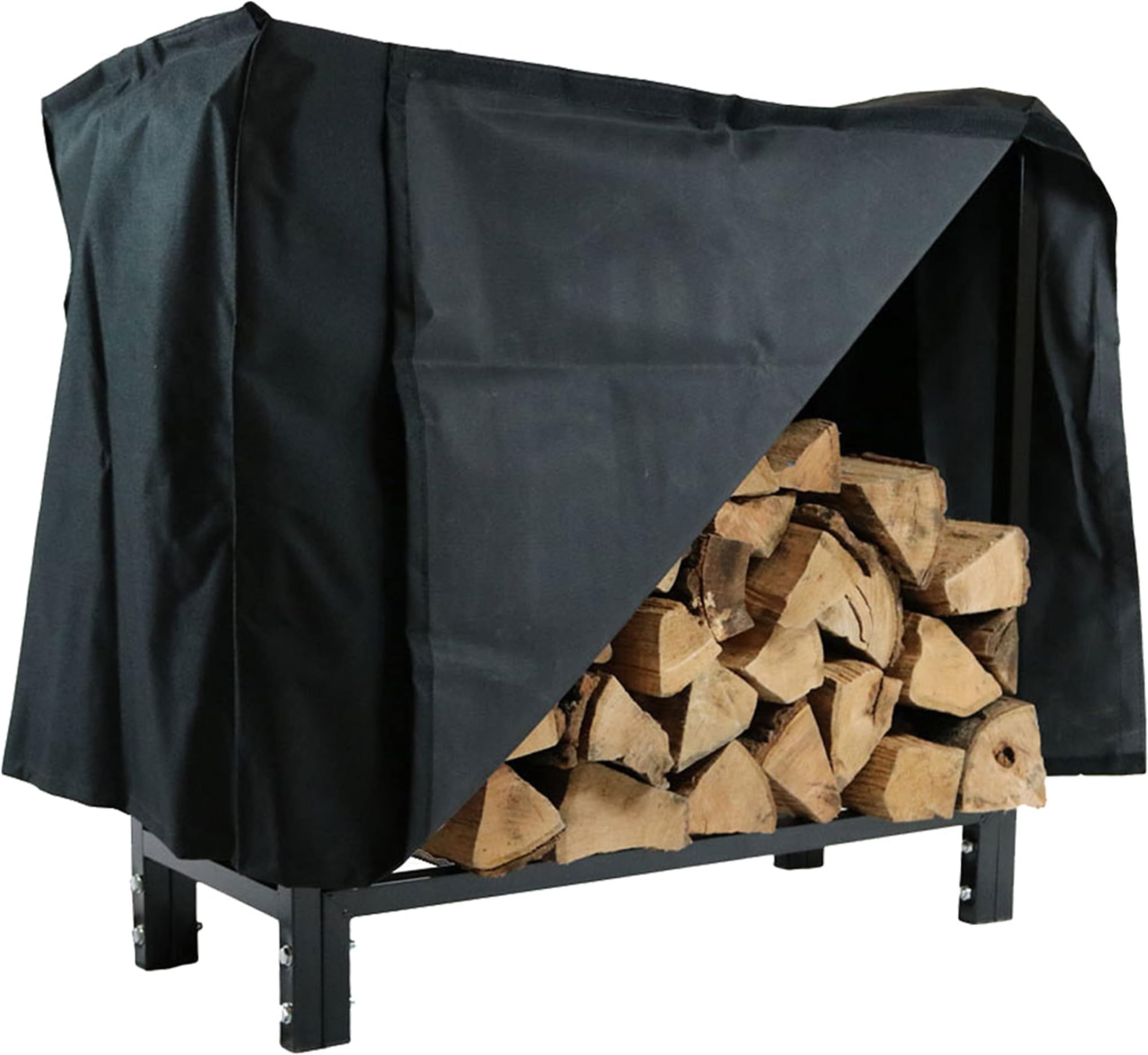 Amazon.com : AJART Firewood Log Rack Indoor: 32 Inch Heavy Duty Outdoor ...