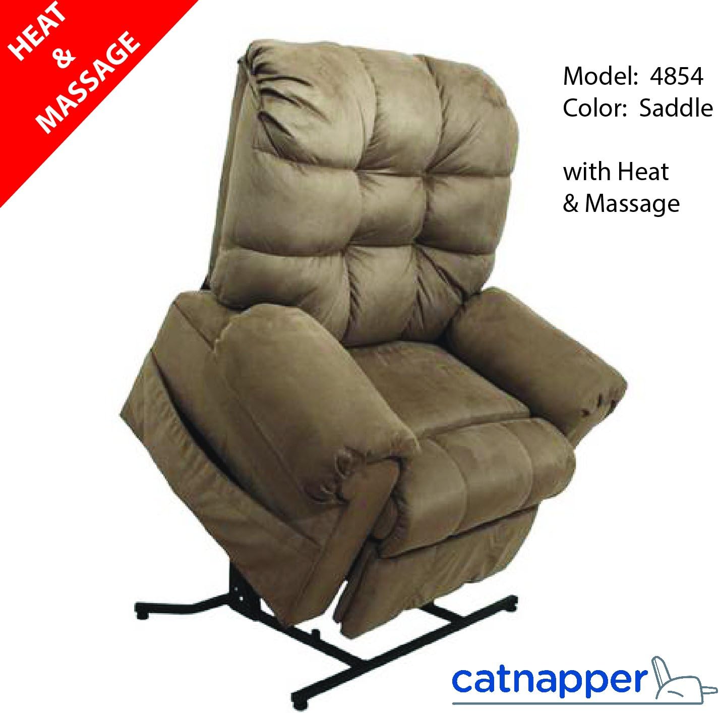 Amazon.com: Catnapper Power Lift Chair Full Lay-Out Recliner with ...