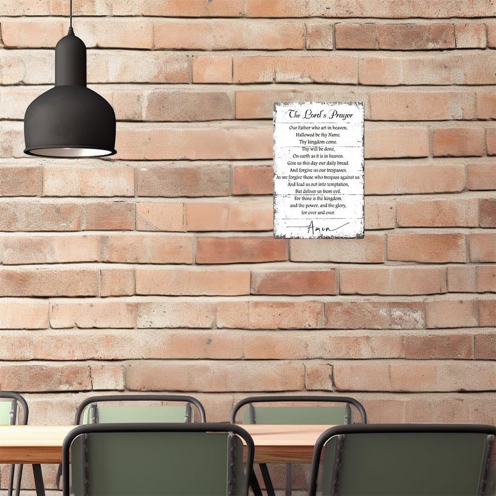 Snapklik.com : The Lords Prayer Wall Art Our Father Prayer Wall Decor ...