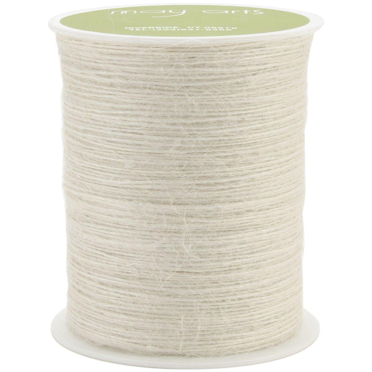 Amazon.com: May Arts 1MM Burlap String (Roll 400 yard) Ivory