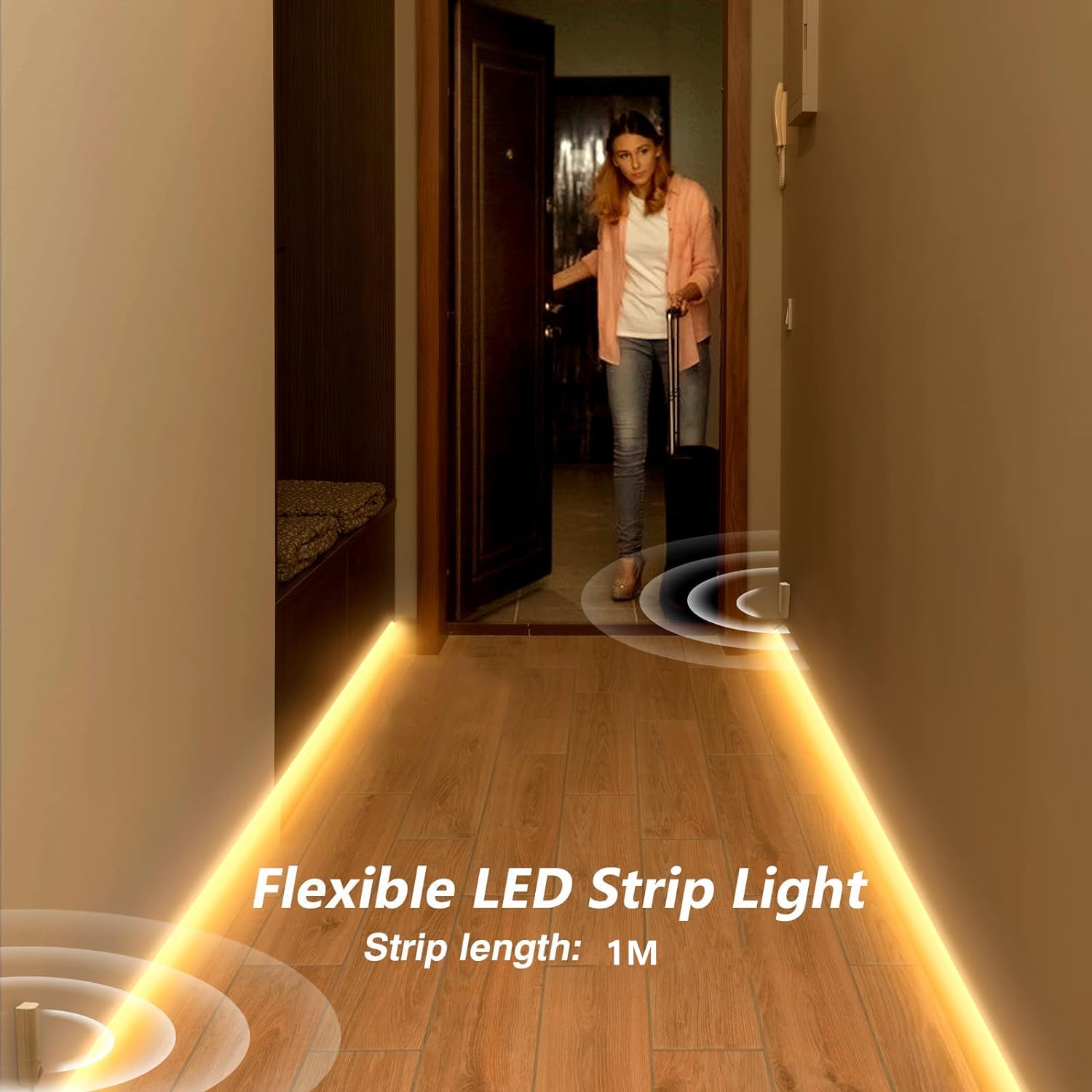 Floor Led Lighting Strips Shop Best Onforu 49.2ft 3000K Warm White 12V