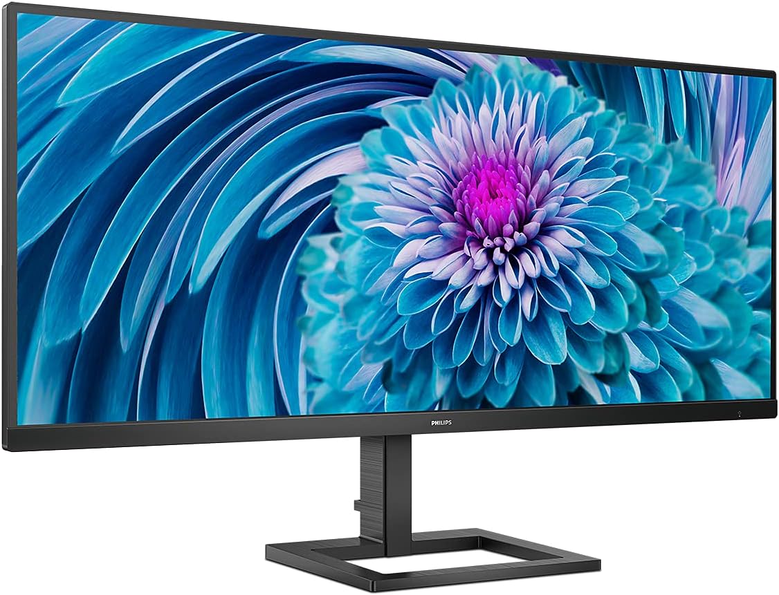 Philips 345E2AE - 34 Zoll WQHD Gaming Monitor, 75 Hz, 4ms, AdaptiveSync ...
