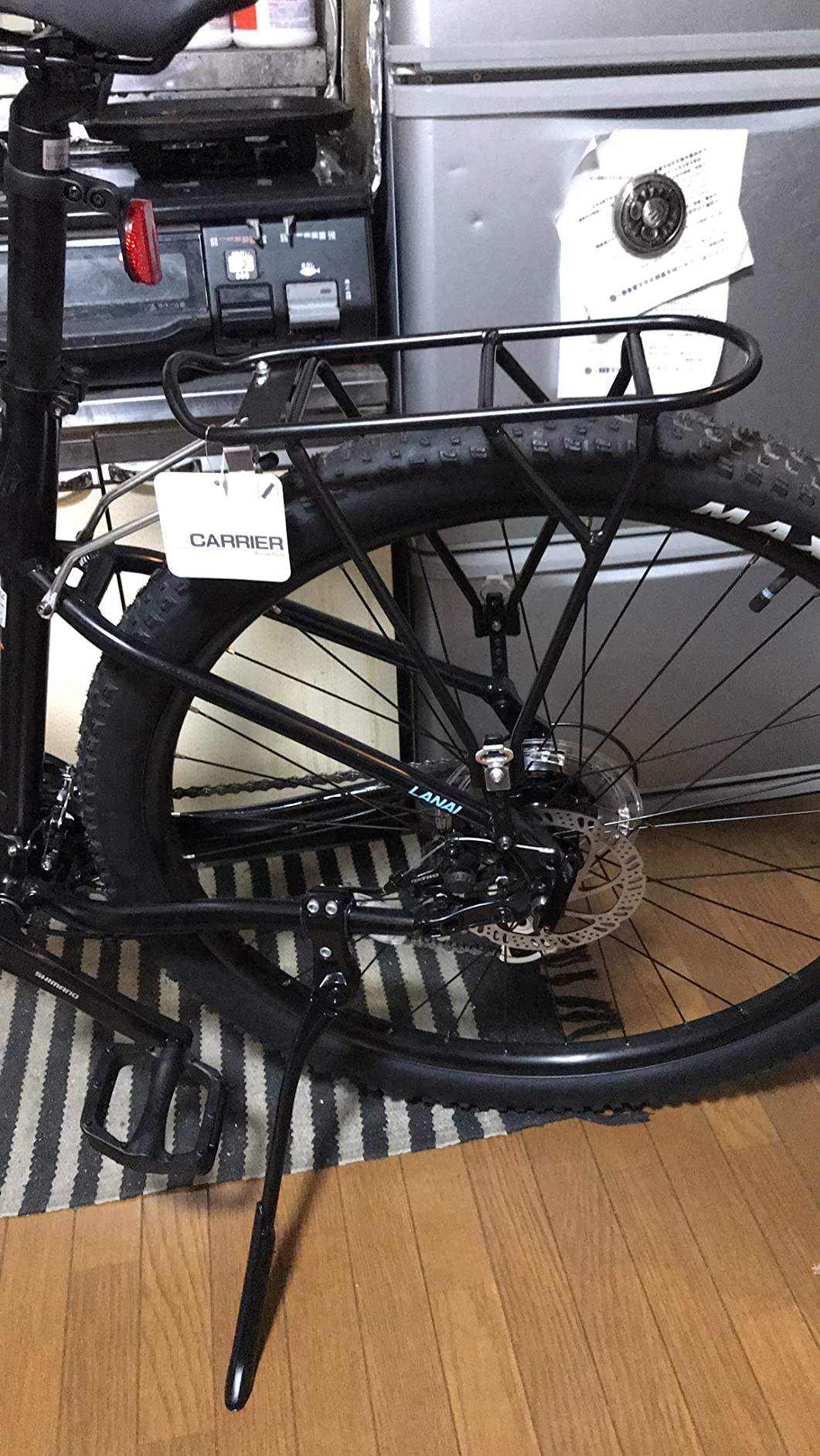 Amazon | あさひ(Asahi) MINI VELO REAR CARRIER 20-24インチ用 | VELO | 荷台