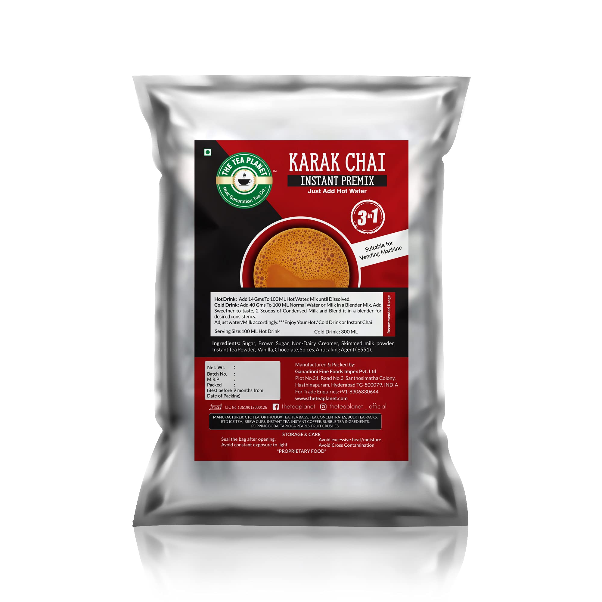 Karak Chai Instant Premix For Vending Machine | Desertcart INDIA