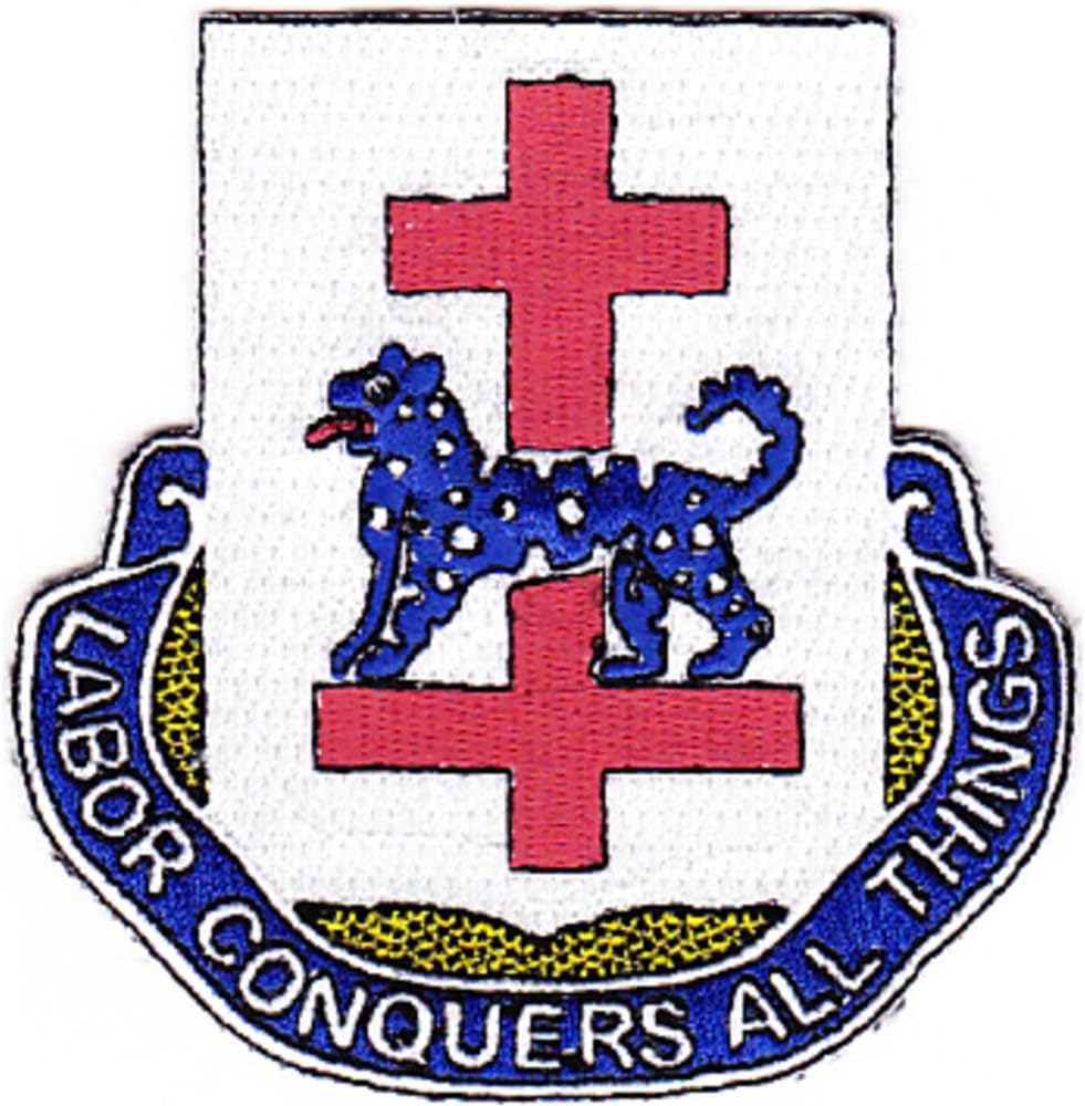 Amazon.com: 366th Infantry Regiment Patch Labor Conquers All Things ...