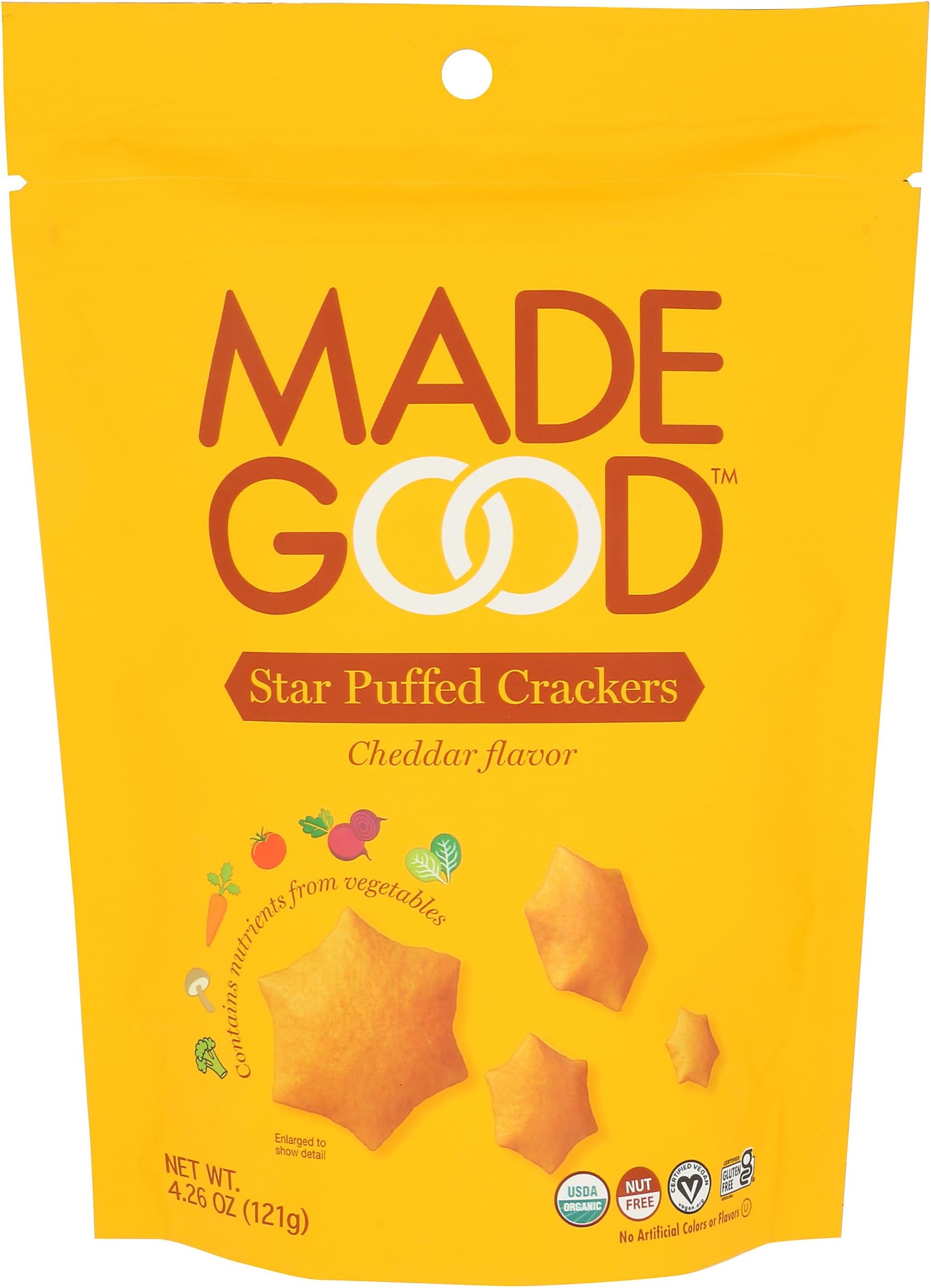 Amazon.com: Generic H‑E‑B Cheddar Lone Stars Baked Snack Crackers 1 oz ...