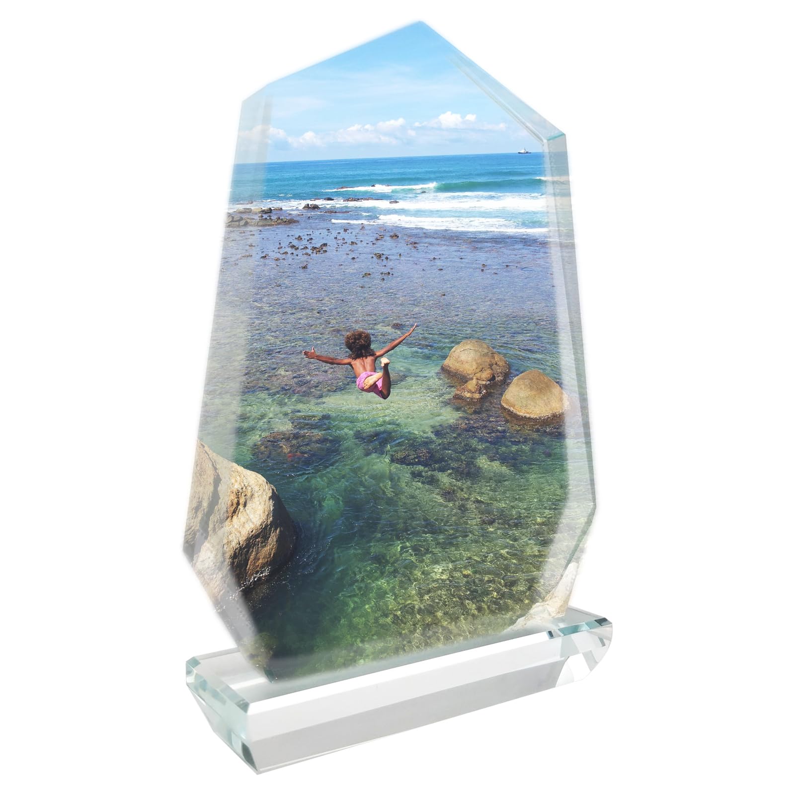 Snapklik.com : YGFRSTO Crystal Sublimation Blanks Sublimation Glass For ...