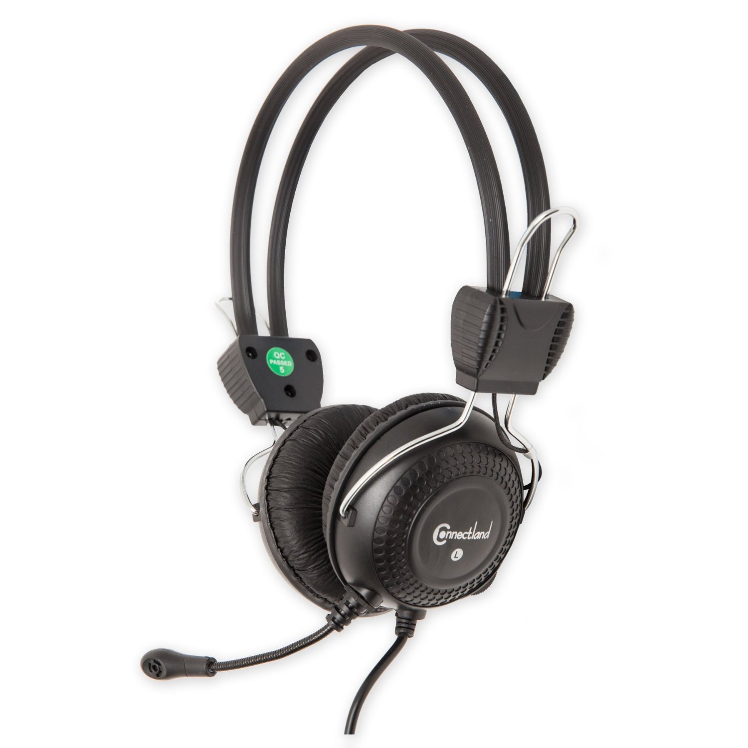Amazon.com: Stereo Wired PC On Ear Gaming Headset with flexible Boom ...