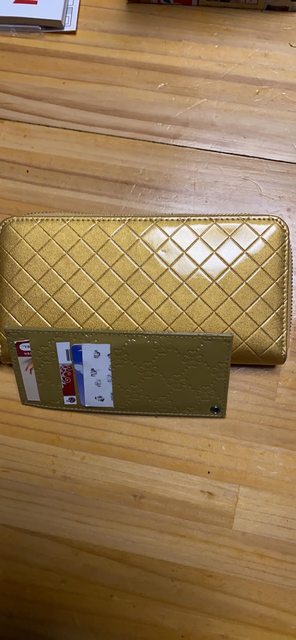 Amazon | [Eclea] おしゃれnaクローバー牛革インナーカードケース (ベージュ) カードケース いっぱい たくさん 入る 枚数 整理 財布 すっきり 革 薄い 薄型 財布の中 ...