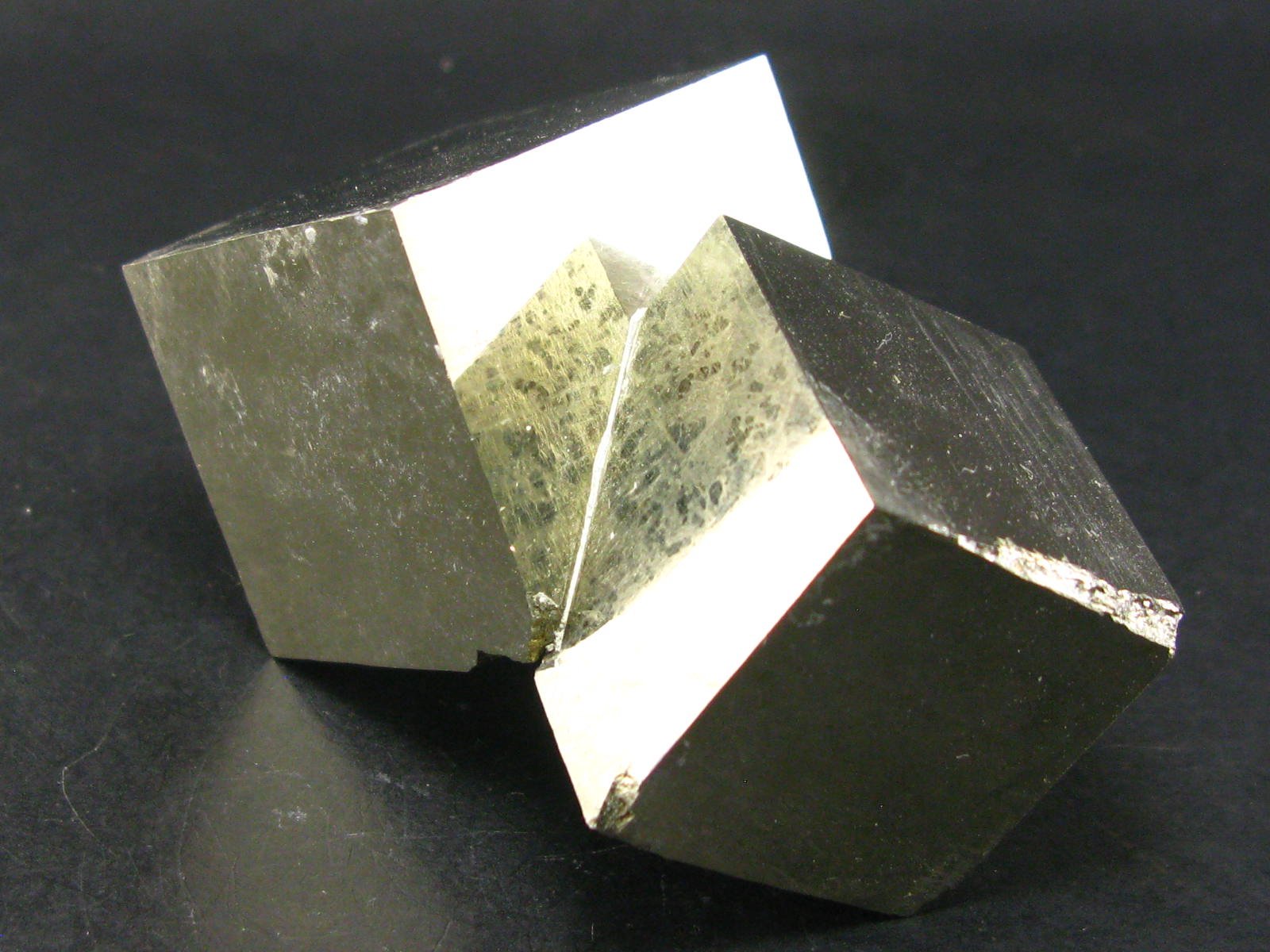 Perfect Pyrite Cube