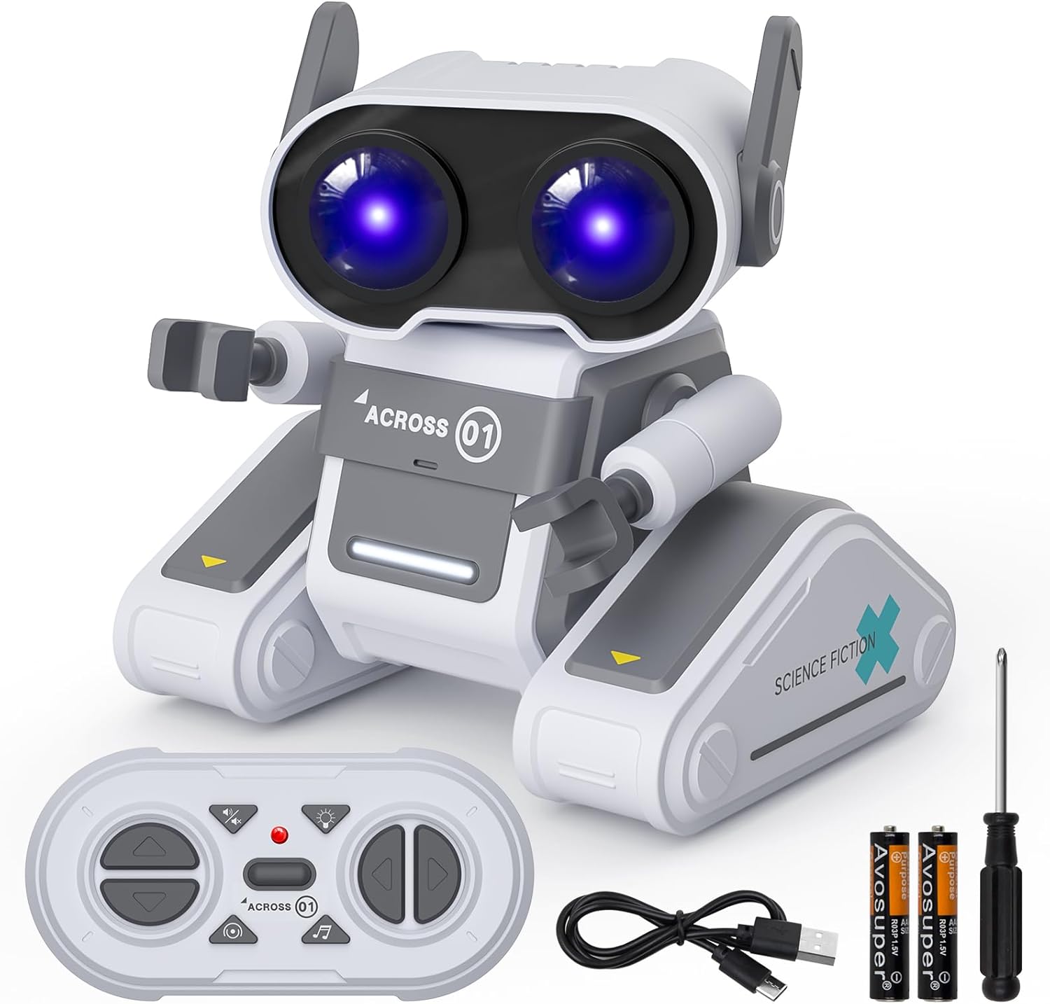 Amazon.com: DoDoMagxanadu Robot Toys, Remote Control Robot Toy for Boys ...