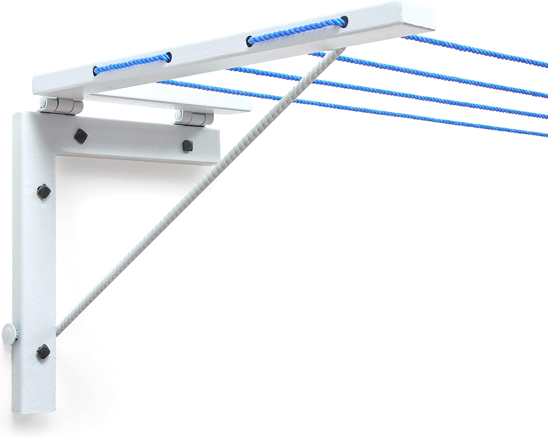 DRY LINE Stainless Steel Powder Coated Steel Foldable Wall Mount Cloth ...