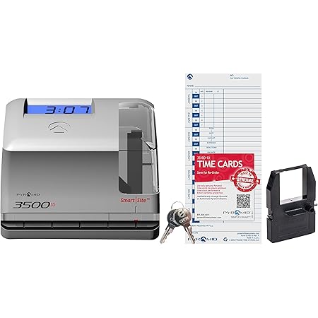 Amazon.com: Pyramid Time Systems, 3500ss, Employment Time Clock ...