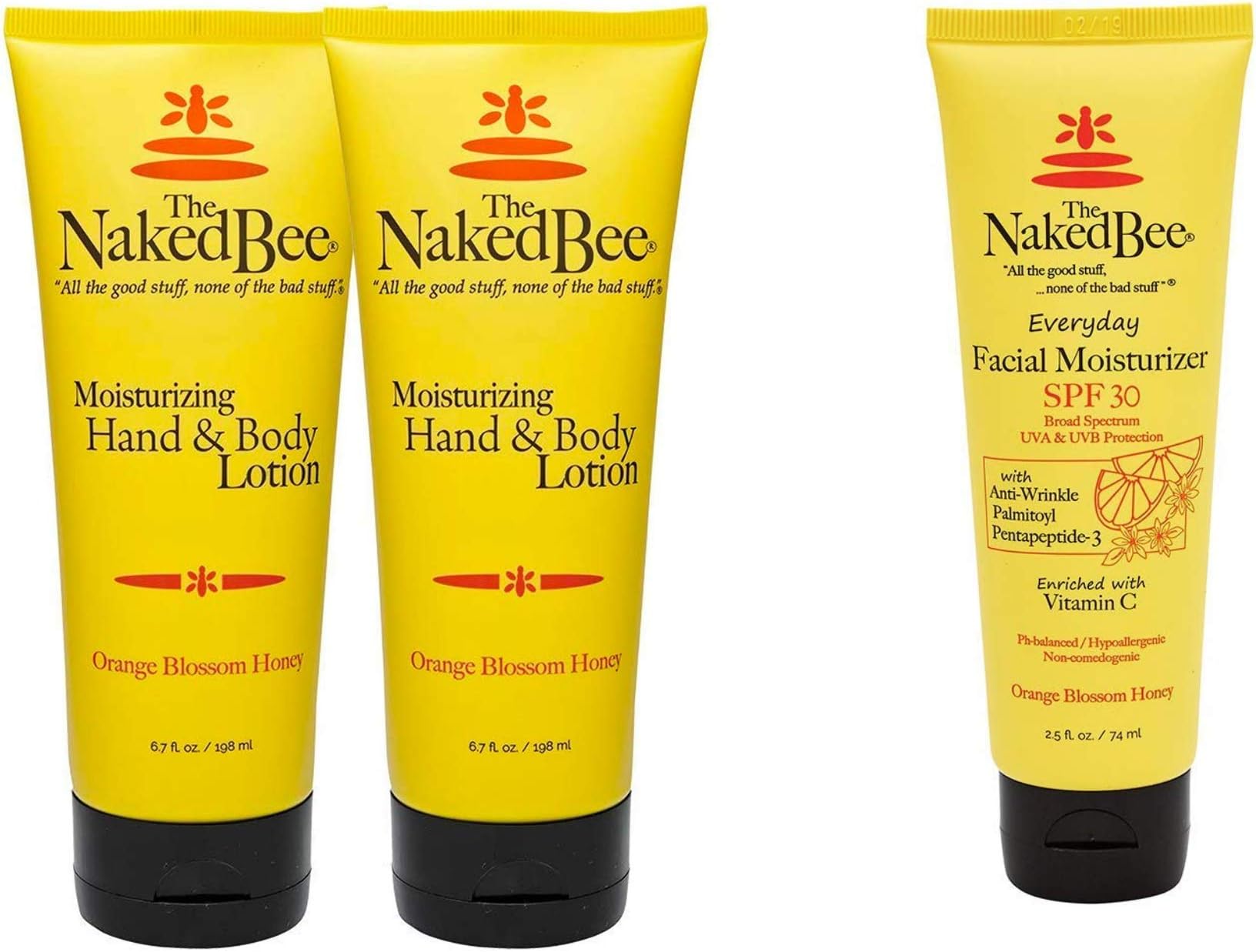 Amazon.com : The Naked Bee Orange Blossom Honey Hand and Body Lotion 6 ...