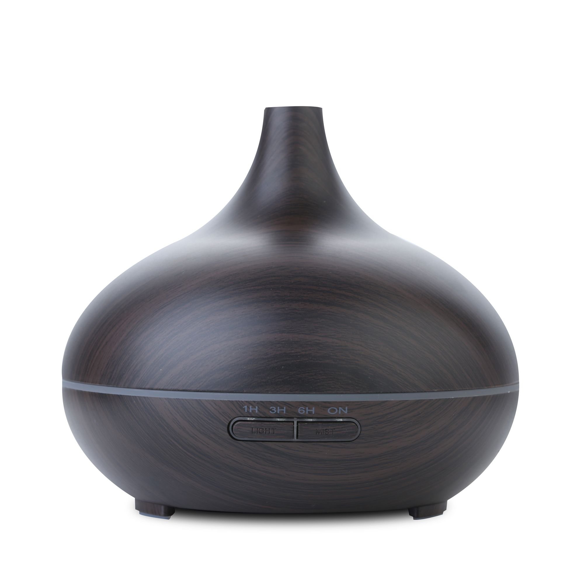 Amazon.com : EcoGecko Dark Wood Grain Look Essential Oil Diffuser ...