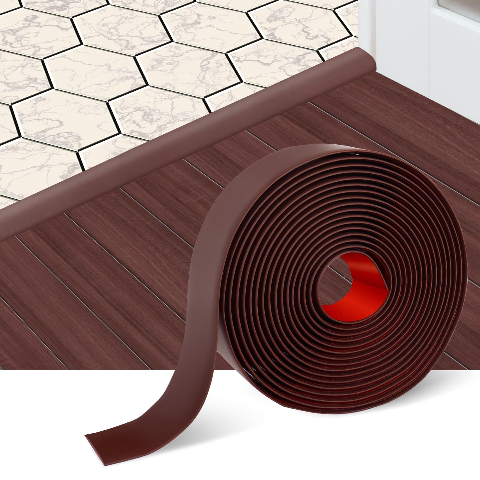 Snapklik.com : Floor Transition Strip Self Adhesive Floor Cover Strips ...