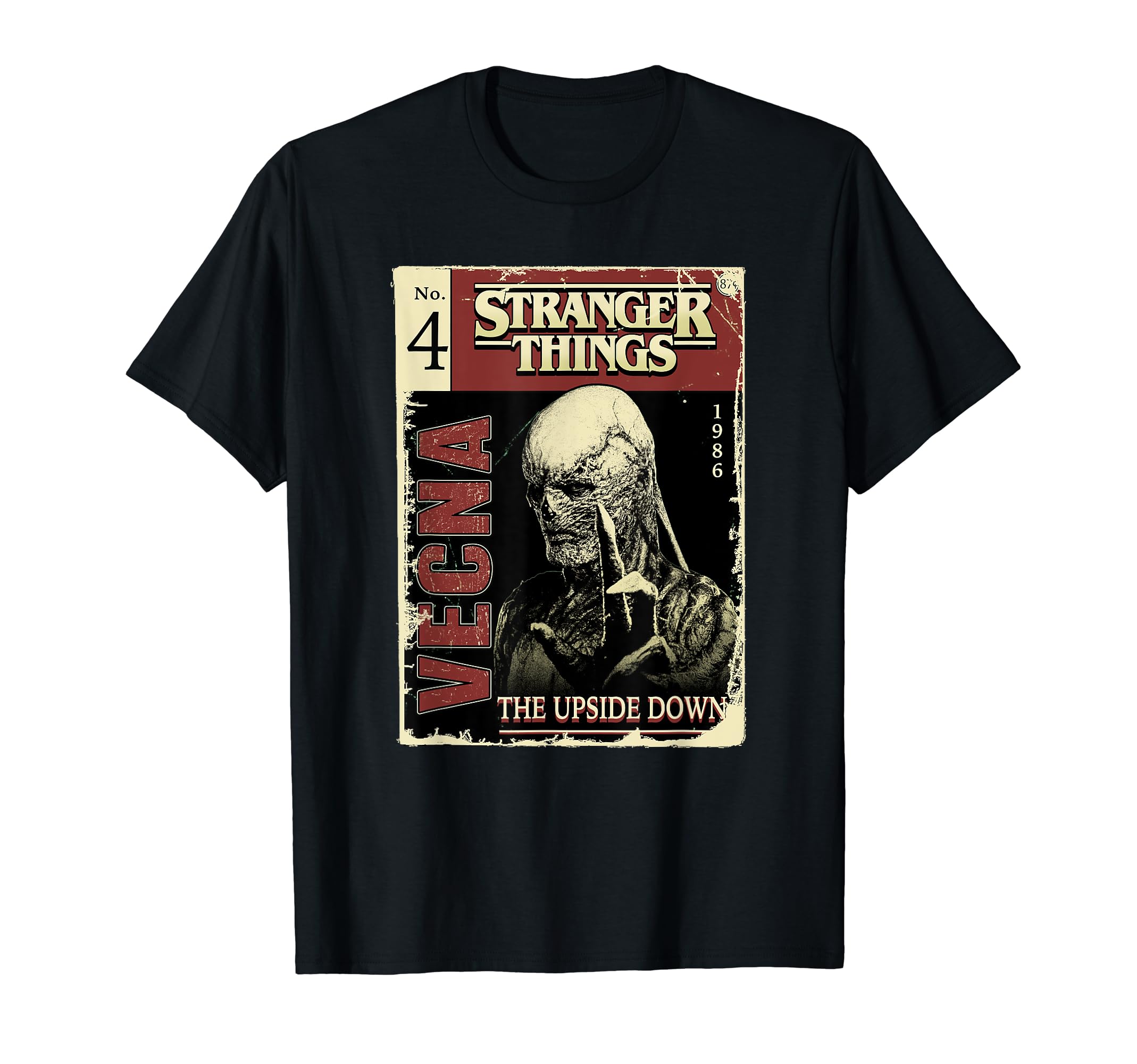Amazon.com: Stranger Things 4 Vecna Comic Book Cover T-Shirt : Clothing ...