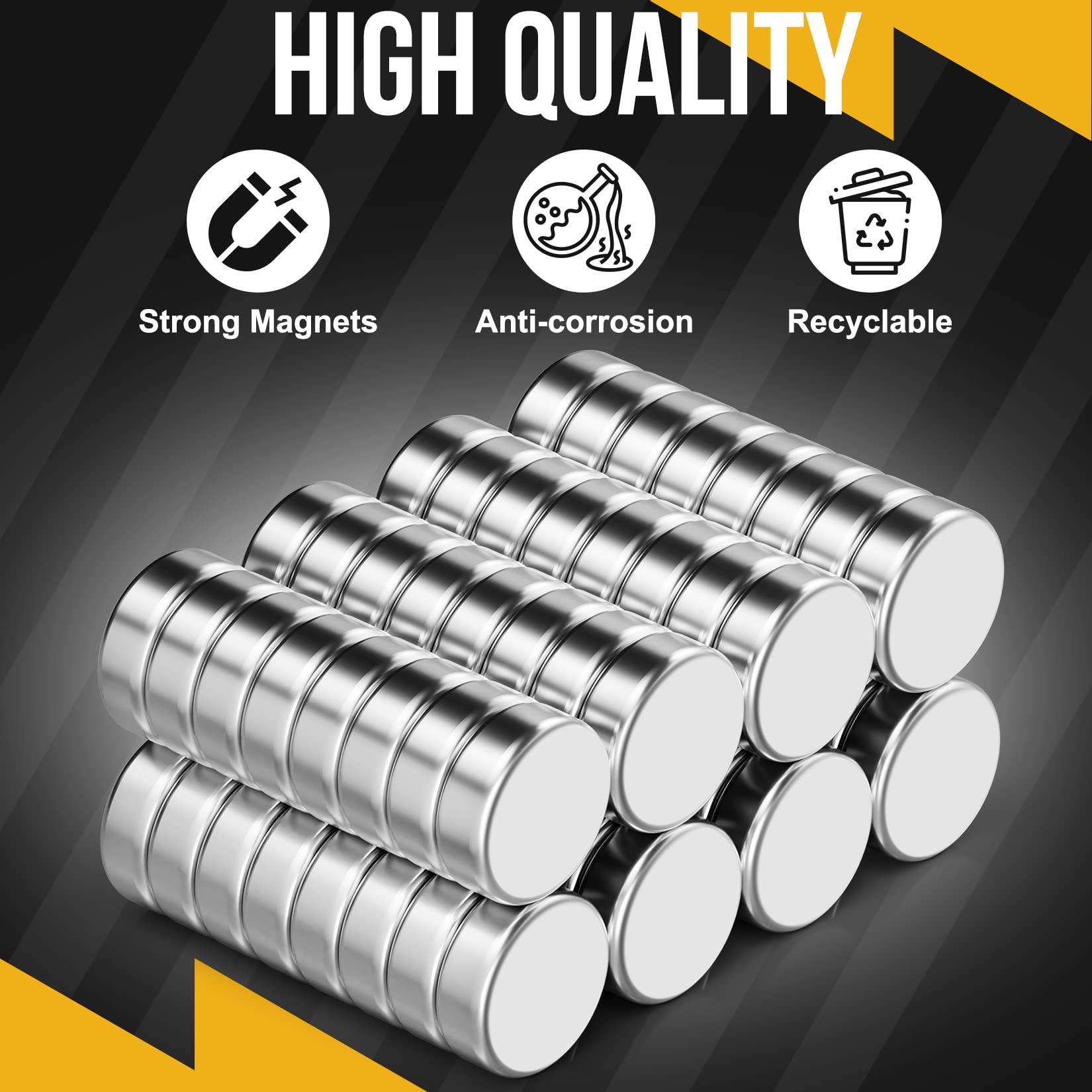 Snapklik.com : Small Round Magnets For Crafts, Tiny Mini Magnet, Small ...