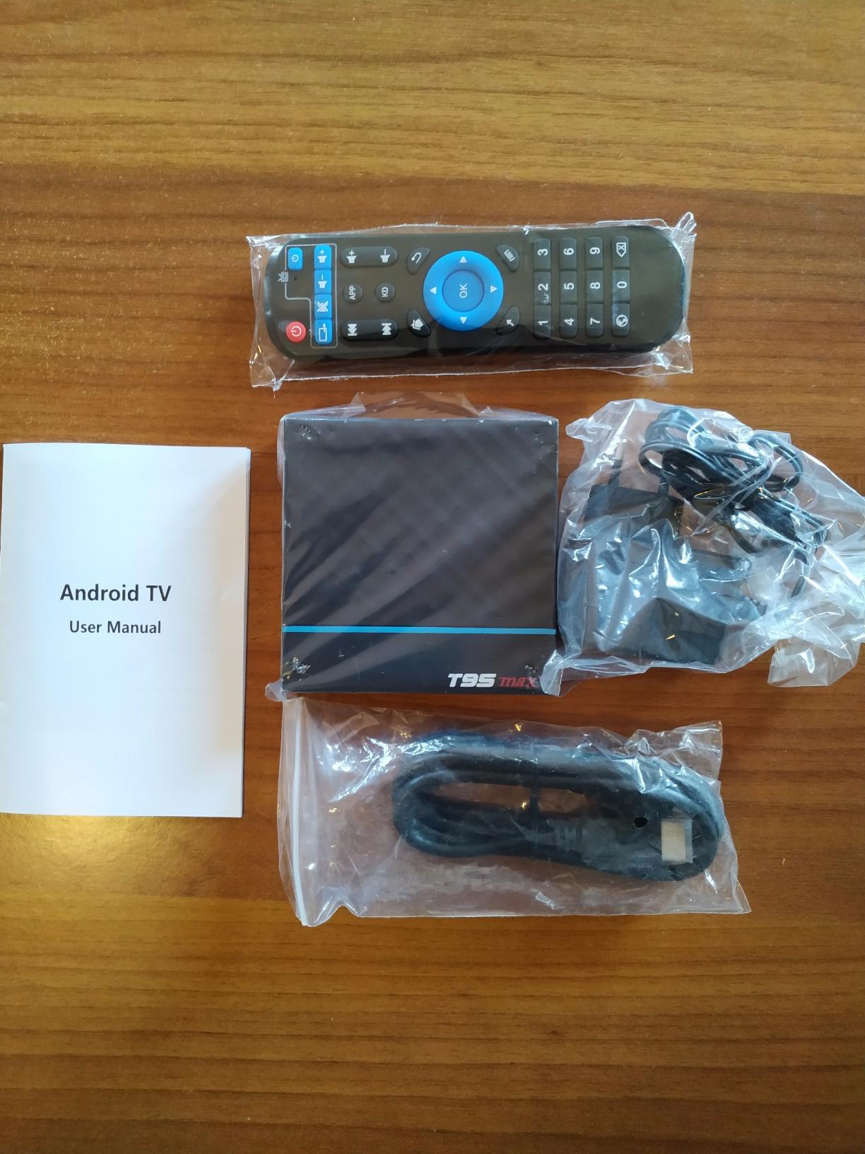 TUREWELL Android Box, T95 Max+ Android 9.0 TV Box 4GB RAM 32GB ROM ...